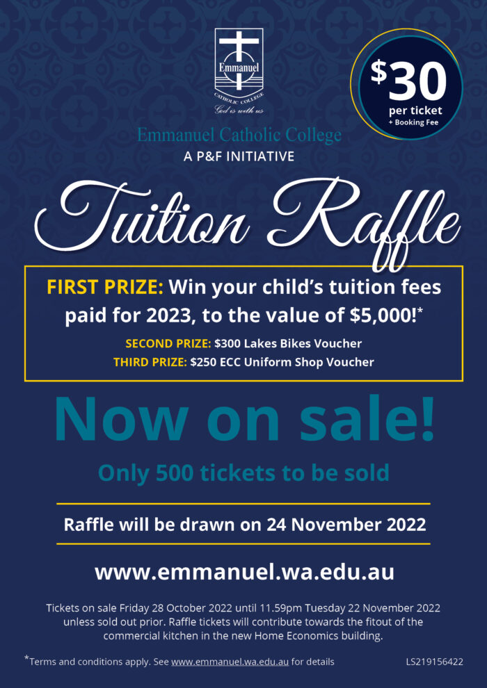 Tuition Raffle – Emmanuel Catholic College